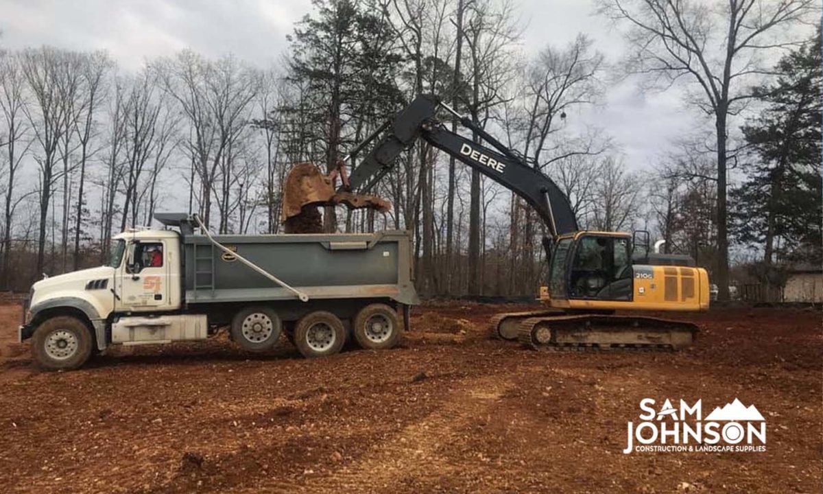 Excavating Services – Sam Johnson Construction and Landscape Supplies